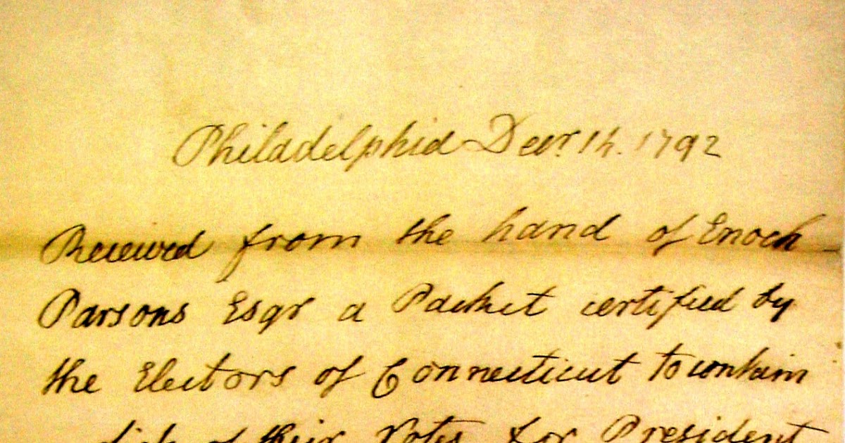 President John Adams: Vice President Letter