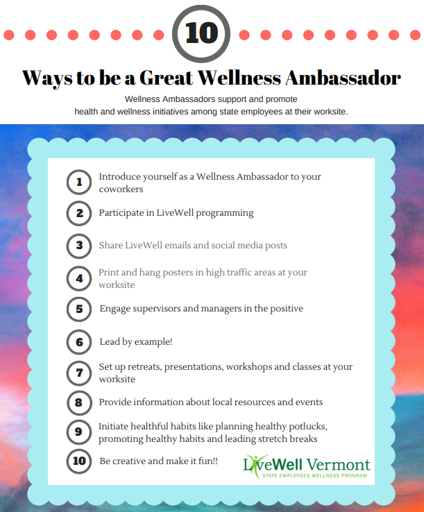Wellness Ambassadors!!