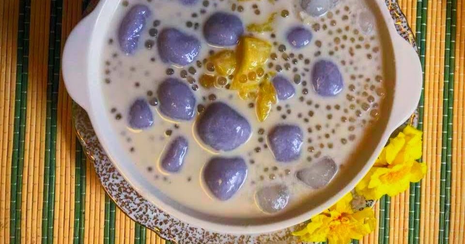 LUWEEH KITCHEN : Cold Ube BILO BILO sa Gata at Sago