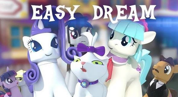 Equestria Daily - MLP Stuff!: My Lego Pony: Easy Dream