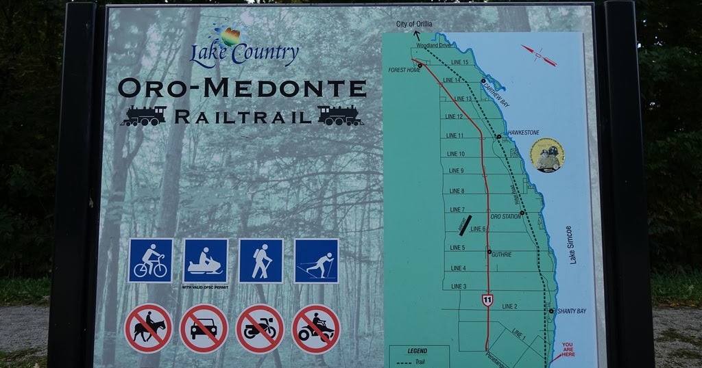 PhotoHiker: 周末骑行 - Oro-Medonte Rail Trail
