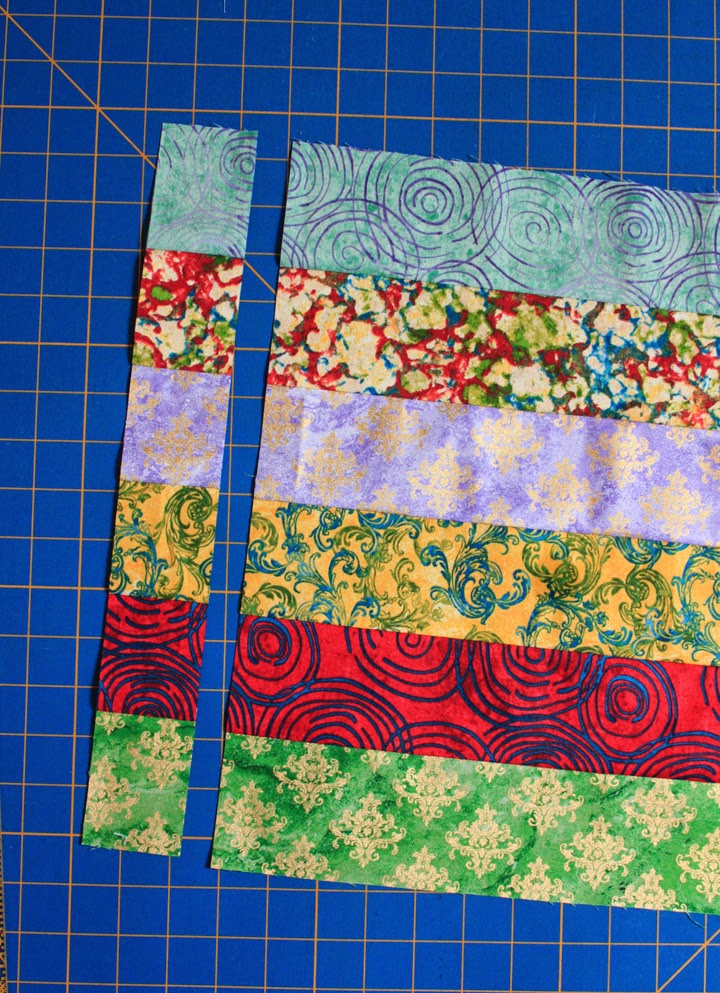 Inspired by Fabric: Tutorial: Star Sampler Quilt Assembly