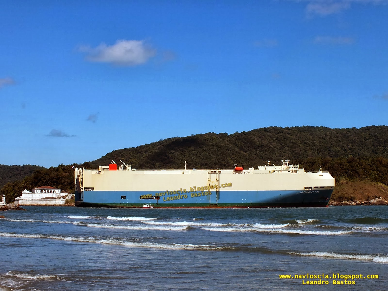 Navios de Santos & CIA: Navio PROMINENT ACE
