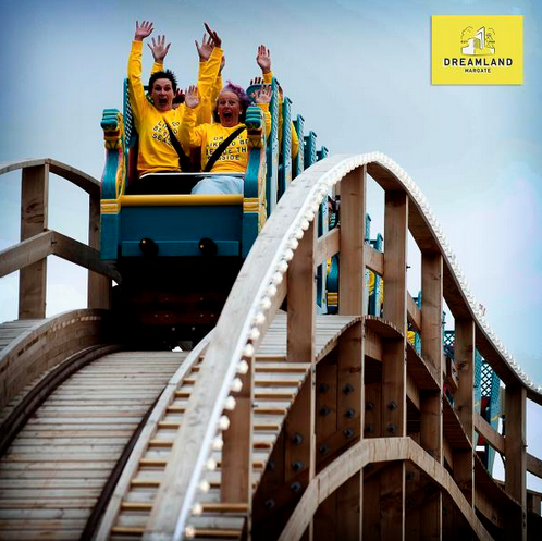 NewsPlusNotes: Dreamland Margate's Scenic Railway Opens to the Public