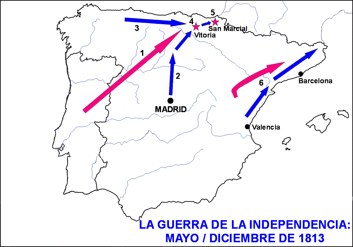 HISTOGEOMAPAS: LA GUERRA DE LA INDEPENDENCIA (1808-1814)