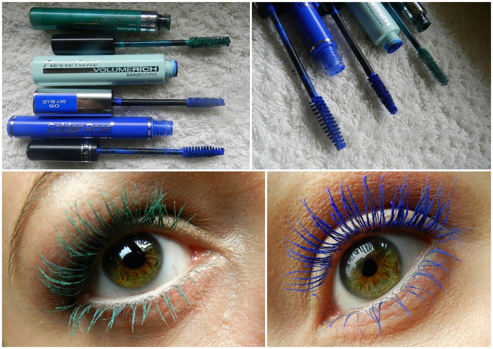 Kolorowe tusze do rzęs... Słów kilka :)