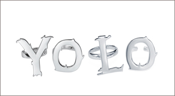 Fashion Binge: YOLO Rings By Wendy Brandes? Because, Why Not?