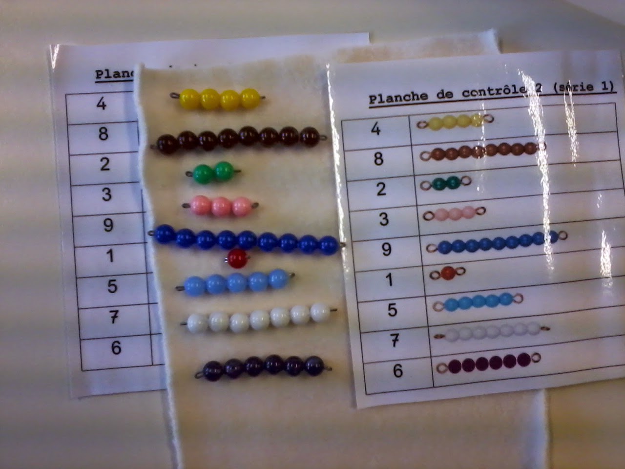 En classe avec Montessori: [Cycles 1 et 2 / Numération] : Les perles ...