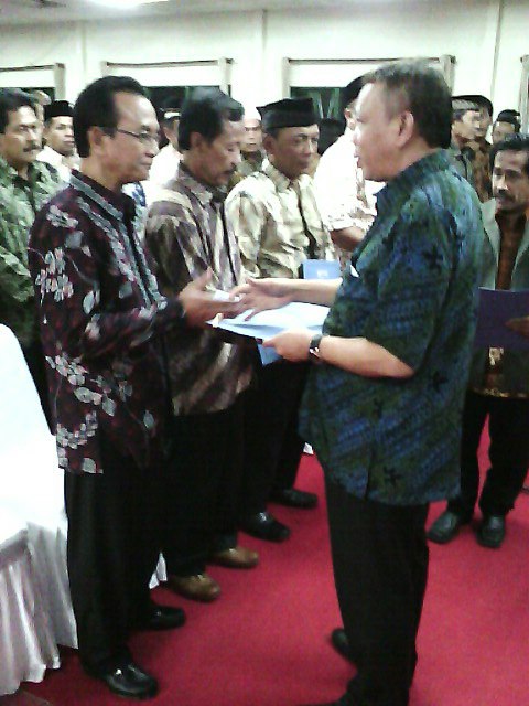 Sekretariat Rw 09 Pengukuhan Ketua Rt Rw Kel Cempaka Baru