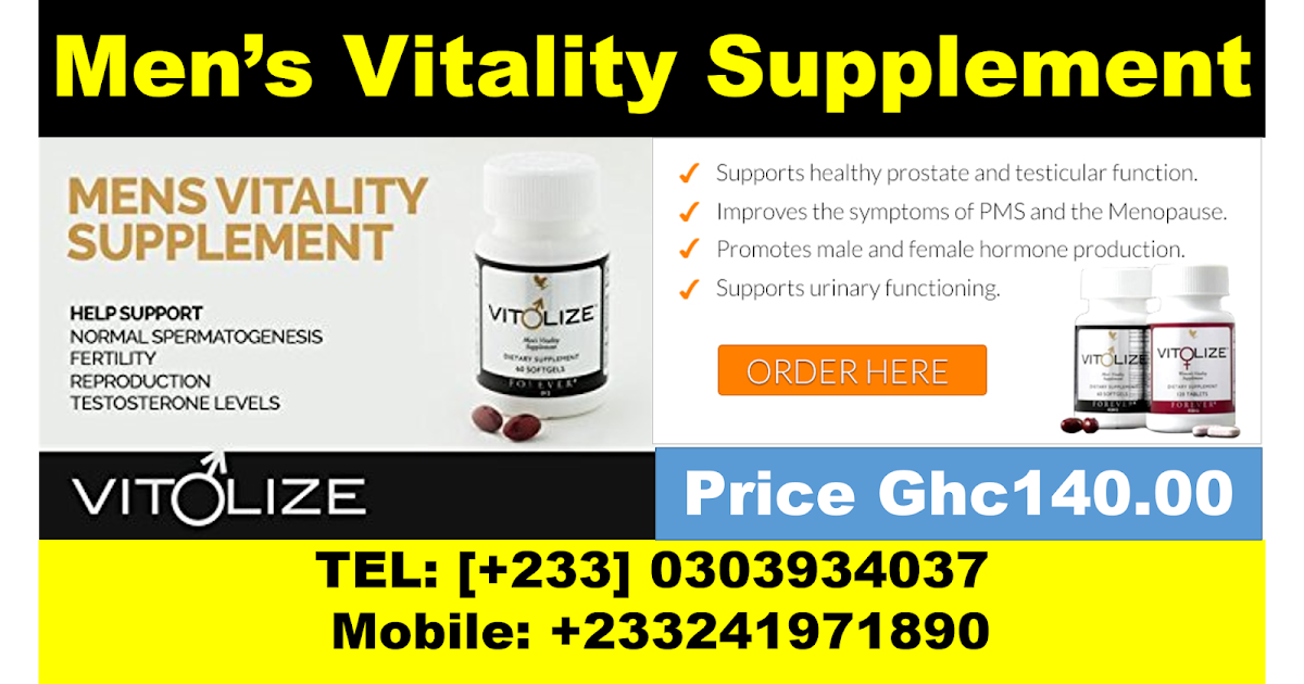 Forever Vitolize Benefits