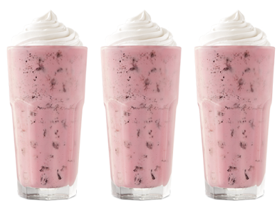 Burger King Blends New Oreo Cookie Peppermint Shake