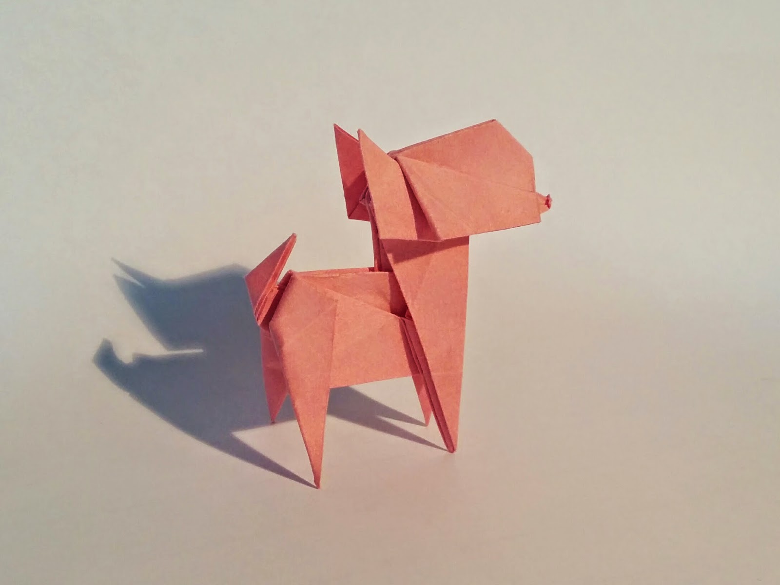 Los chiribiquis de Winga: Perros de origami: Chihuahua (I)