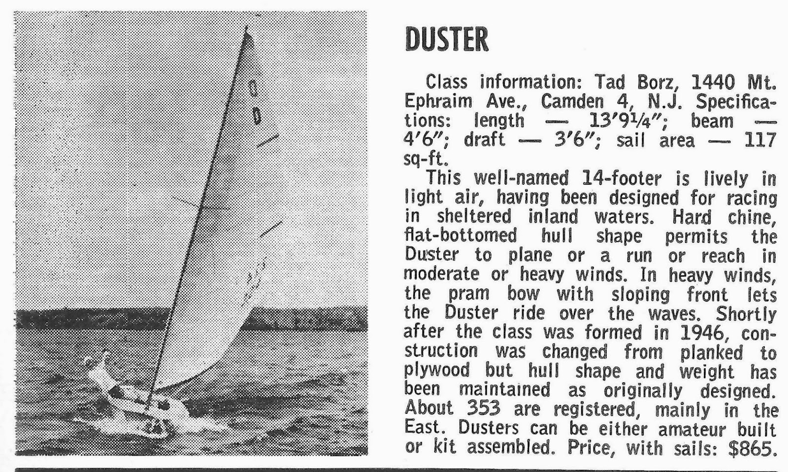 Earwigoagin: OD - OY Review: The Duster