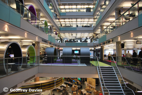 FUTURE STORYTELLING : First glimpses inside the New BBC studios Salford