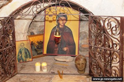 ORTHODOX CHRISTIANITY THEN AND NOW: The Cell and Tomb of Saint Melania ...