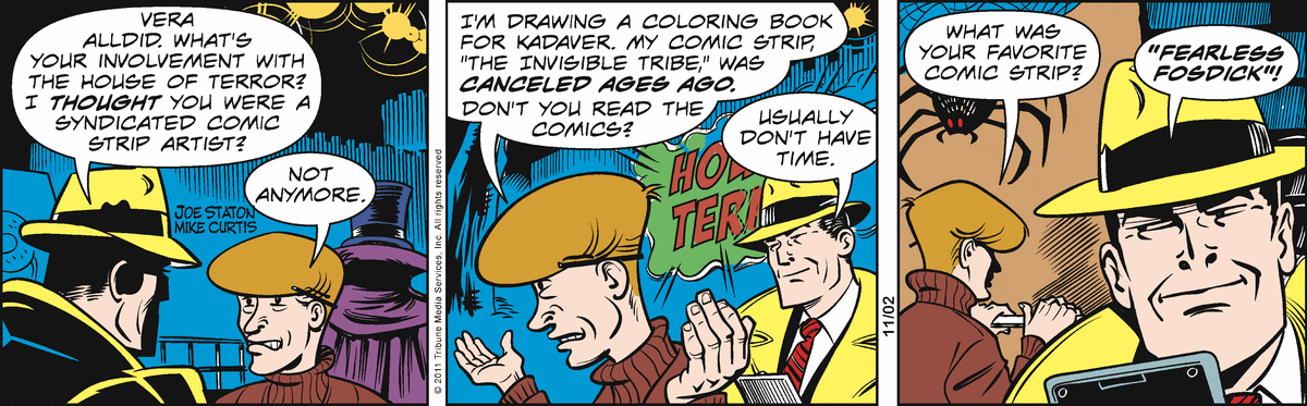 The Crossover Universe: Crossover Comic Strip Story: Dick Tracy vs ...