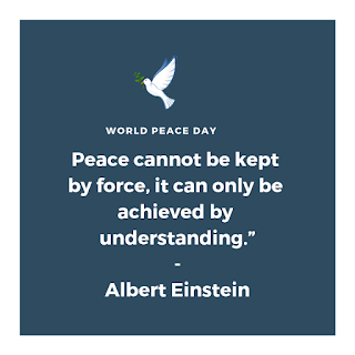 22 Inspiring International peace day quotes - Images