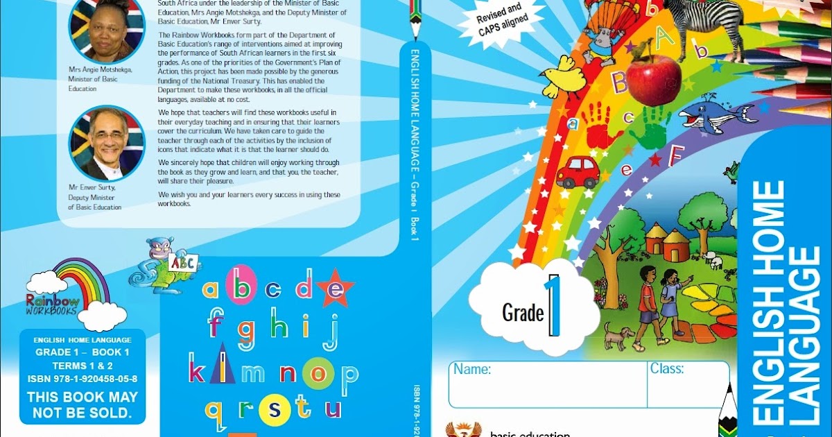 Warren Sparrow: 2014 Workbook English Grade 1 Book 1