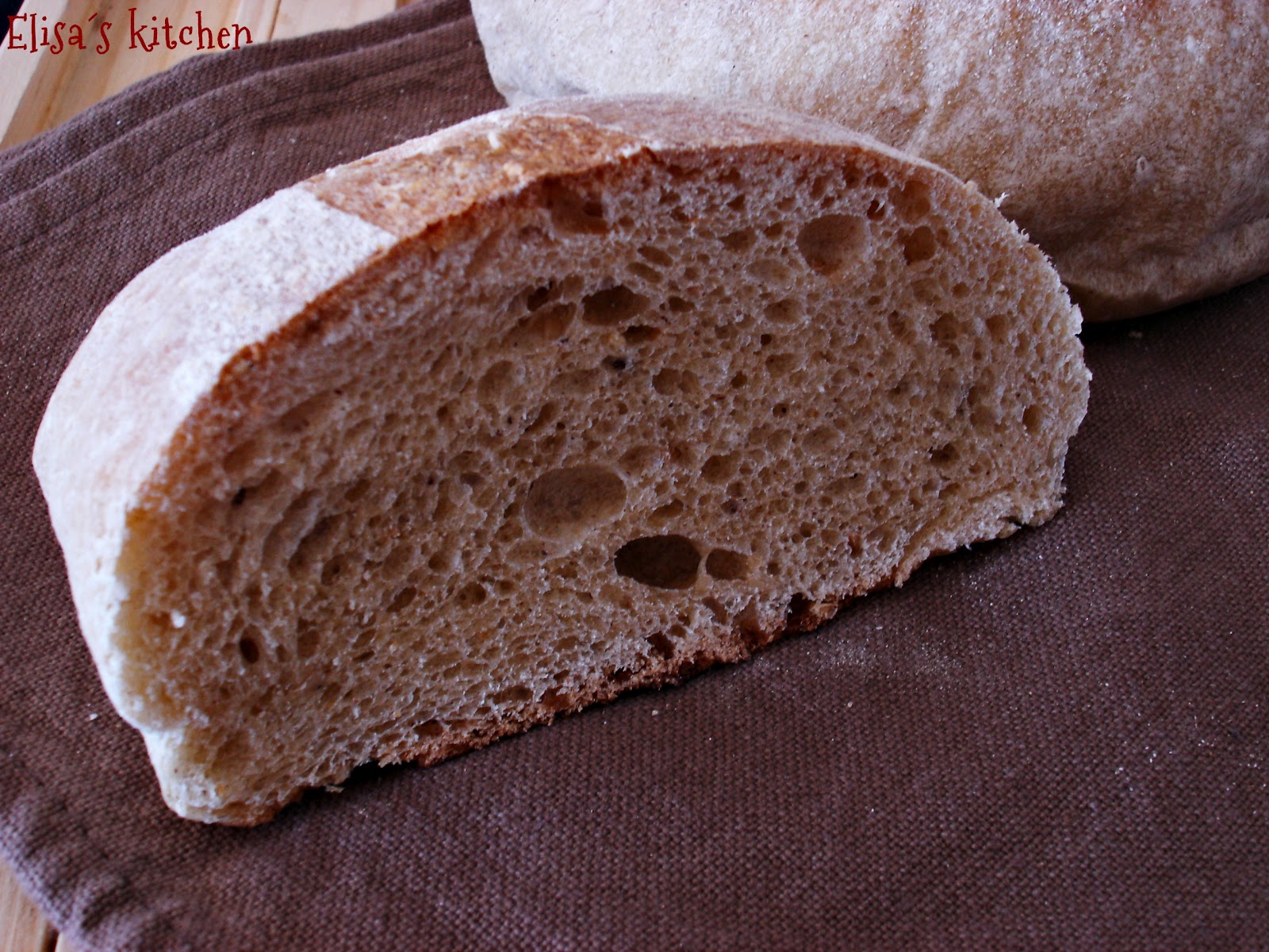 Elisa´s kitchen: Pan rústico aromático
