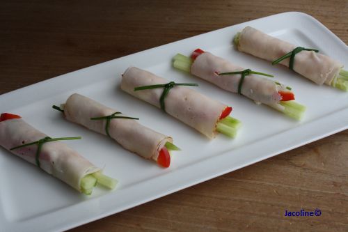 Gezond leven van Jacoline: Kipfiletrolletjes