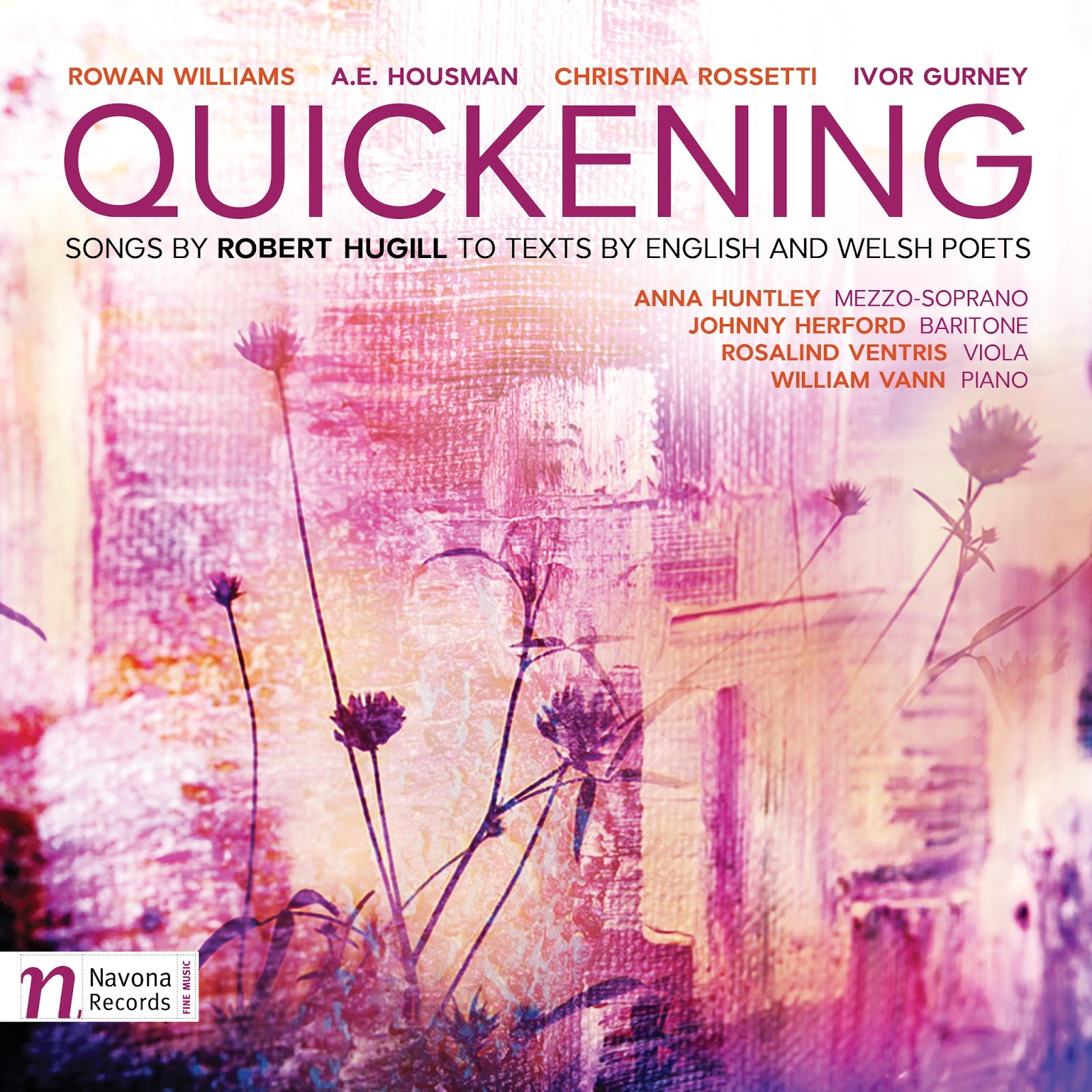 Planet Hugill: Quickening: Songs by Robert Hugill setting texts by ...
