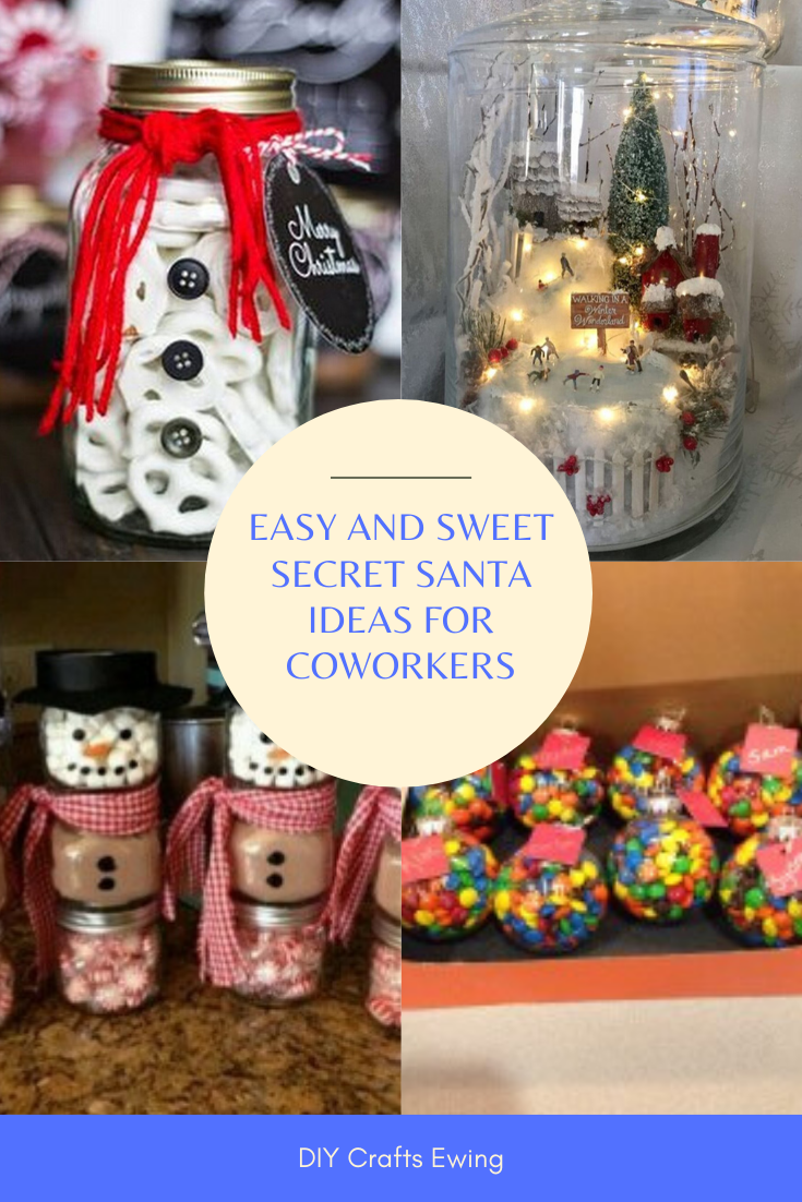 Diy Crafts For Christmas Gifts Secret Santa