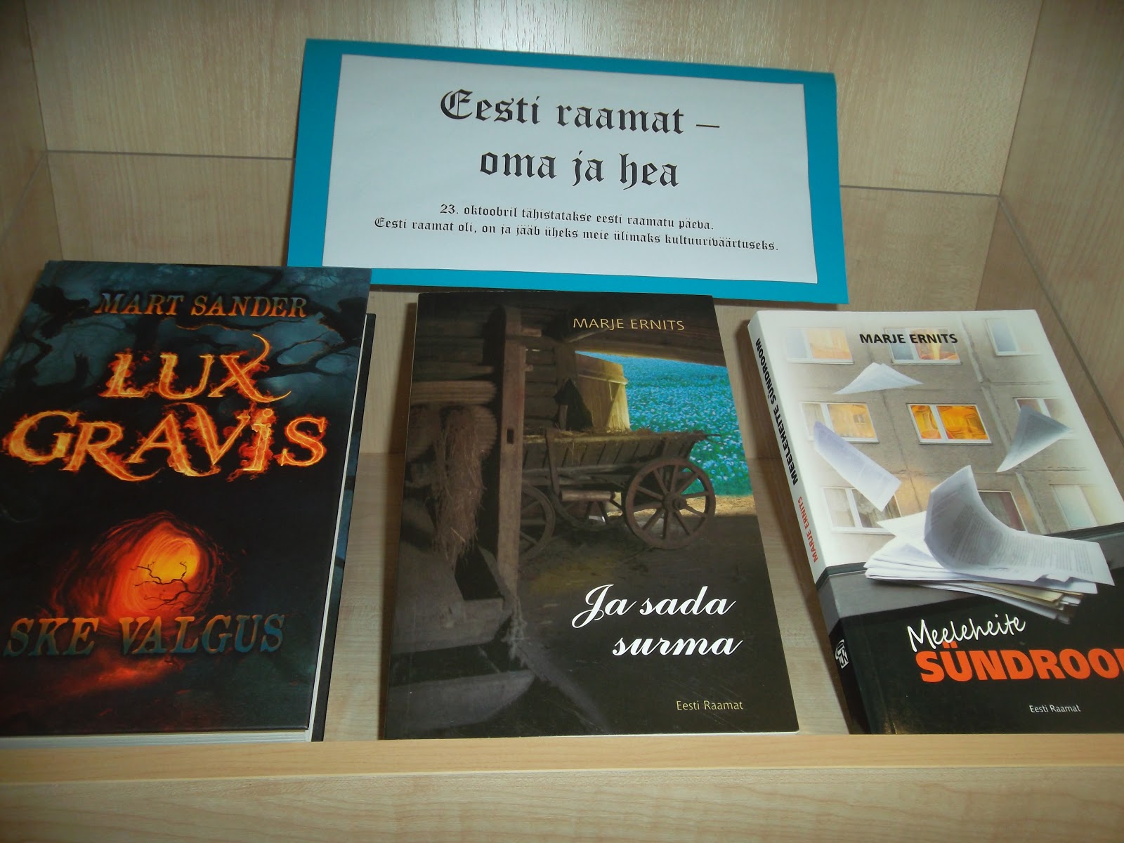 Aidu raamatukogu (Põltsamaa Raamatukogu haruraamatukogu): Eesti raamat ...