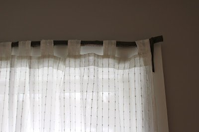 sew and sow life: birch curtain rod
