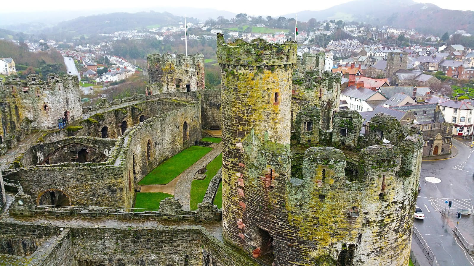 Conwy Castle Layout