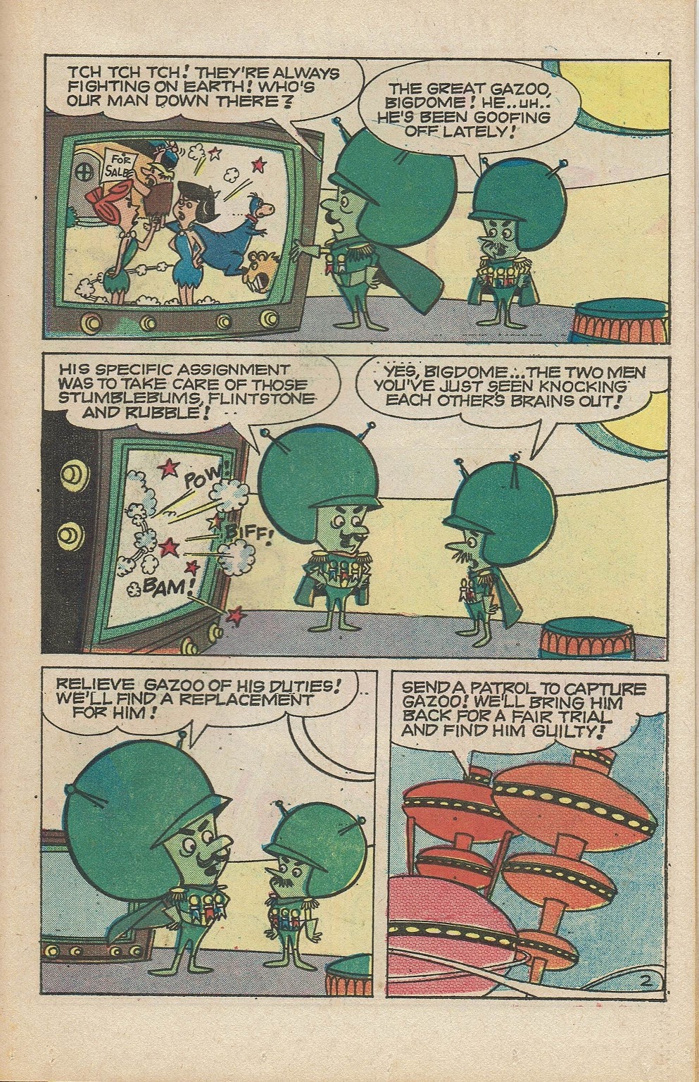 Four-Color Shadows: The Great Gazoo-1976