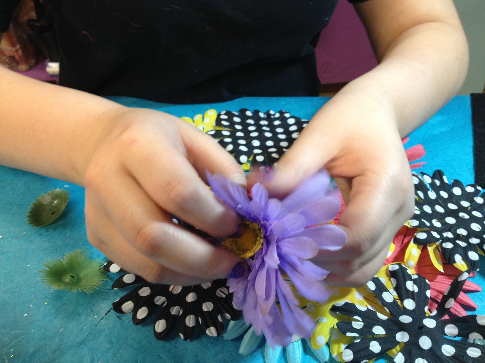 Spring Flower Mash Up - Crafty Chica