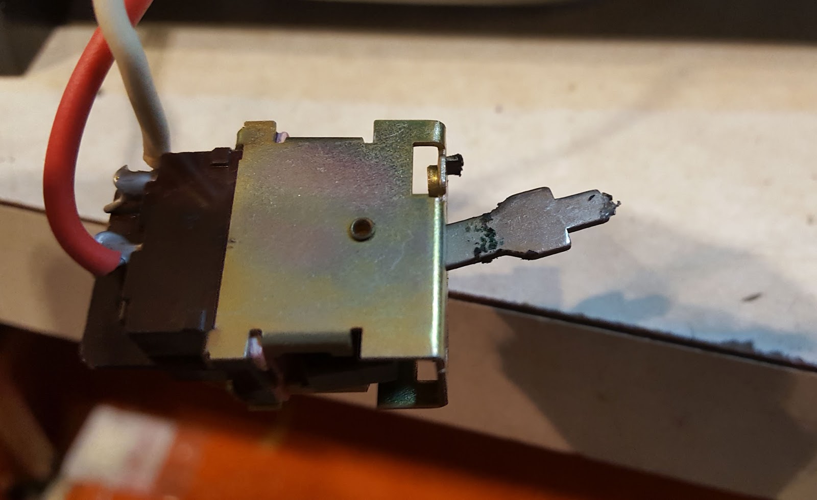 KA7OEI's blog: Repairing the power switch on the Kenwood KA-8011 (a.k.a ...