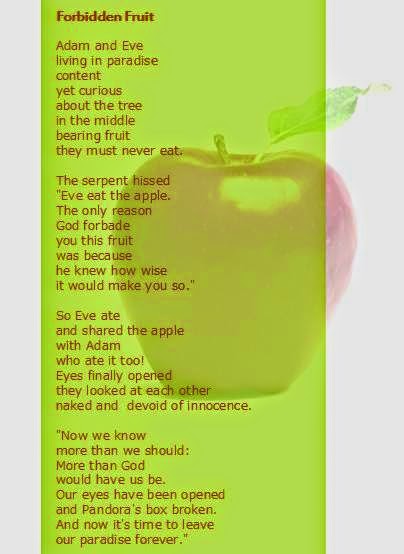 Poetic Popcorn Poetry: Forbidden Fruit