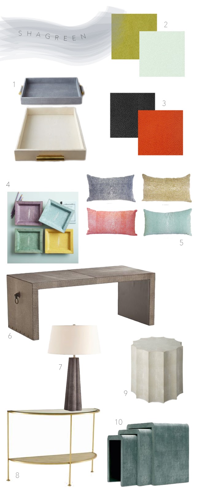 It's Shark Week and Shagreen is IN! - Cozy Stylish Chic