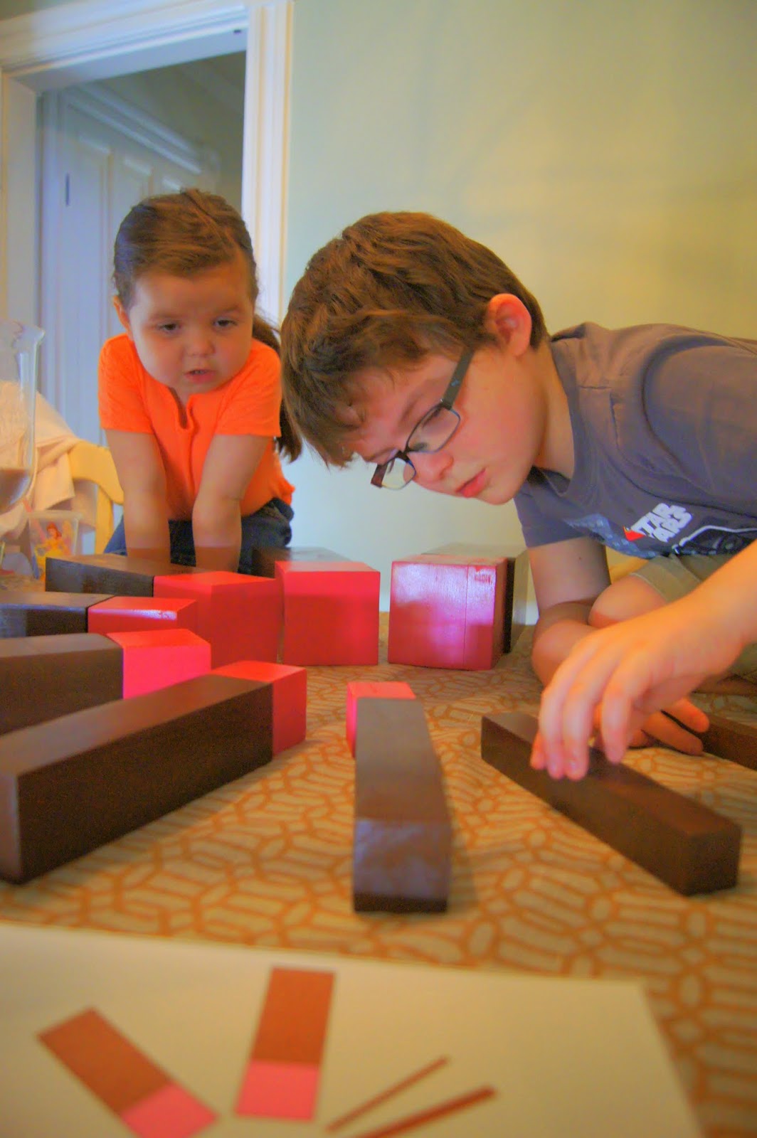 DIY Montessori Pink Tower & Brown/Broad Stair - "Making Montessori Ours"