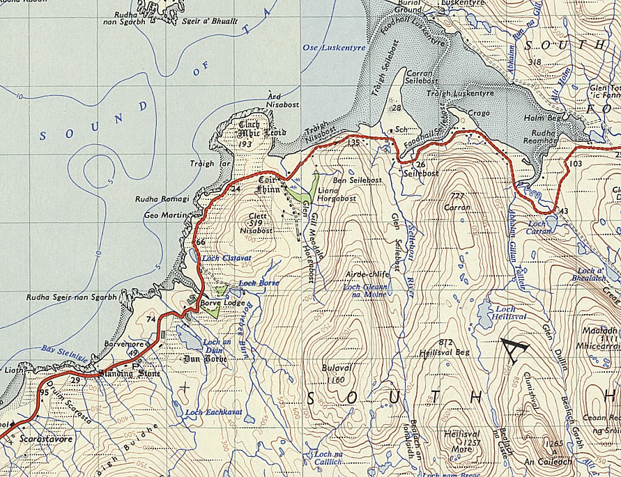 except the Kyles and Western Isles: Map Update