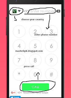 Unlimited Free Calling Tricks All Over World - Master