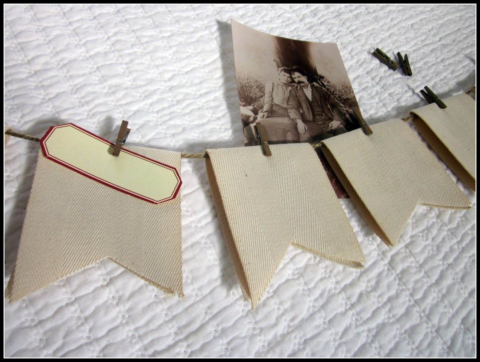 Make an Easy DIY Vintage Banner