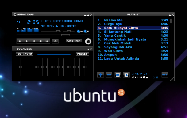 Winamp Untuk Ubuntu | OMGHACKERS.COM