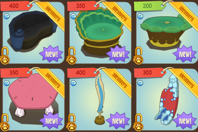Animal Jam-nazo3515: New Stuff (Early)/Stuff That Are In Clearance ...