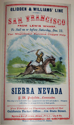 "CALIFORNIA": Gold Rush Clipper Ships