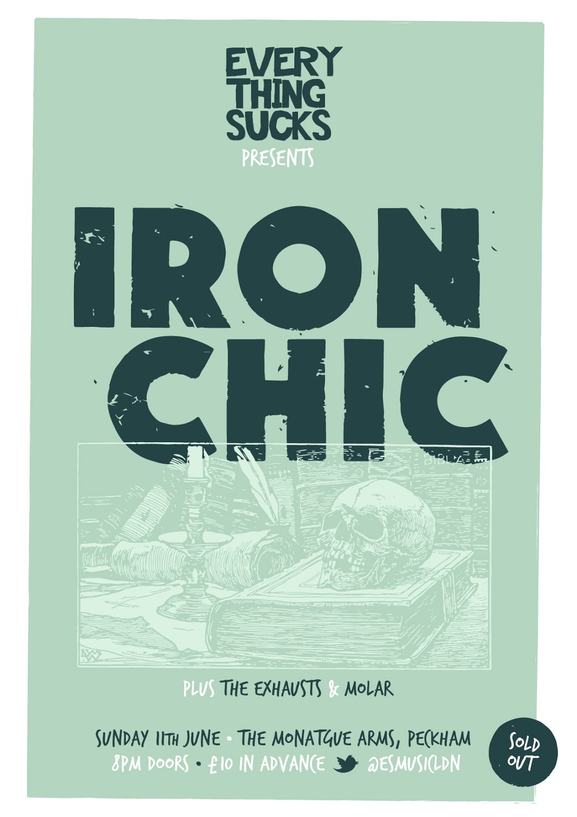 Colin’s Punk Rock World: Gig Review: Iron Chic at The Montague Arms 11/6/17