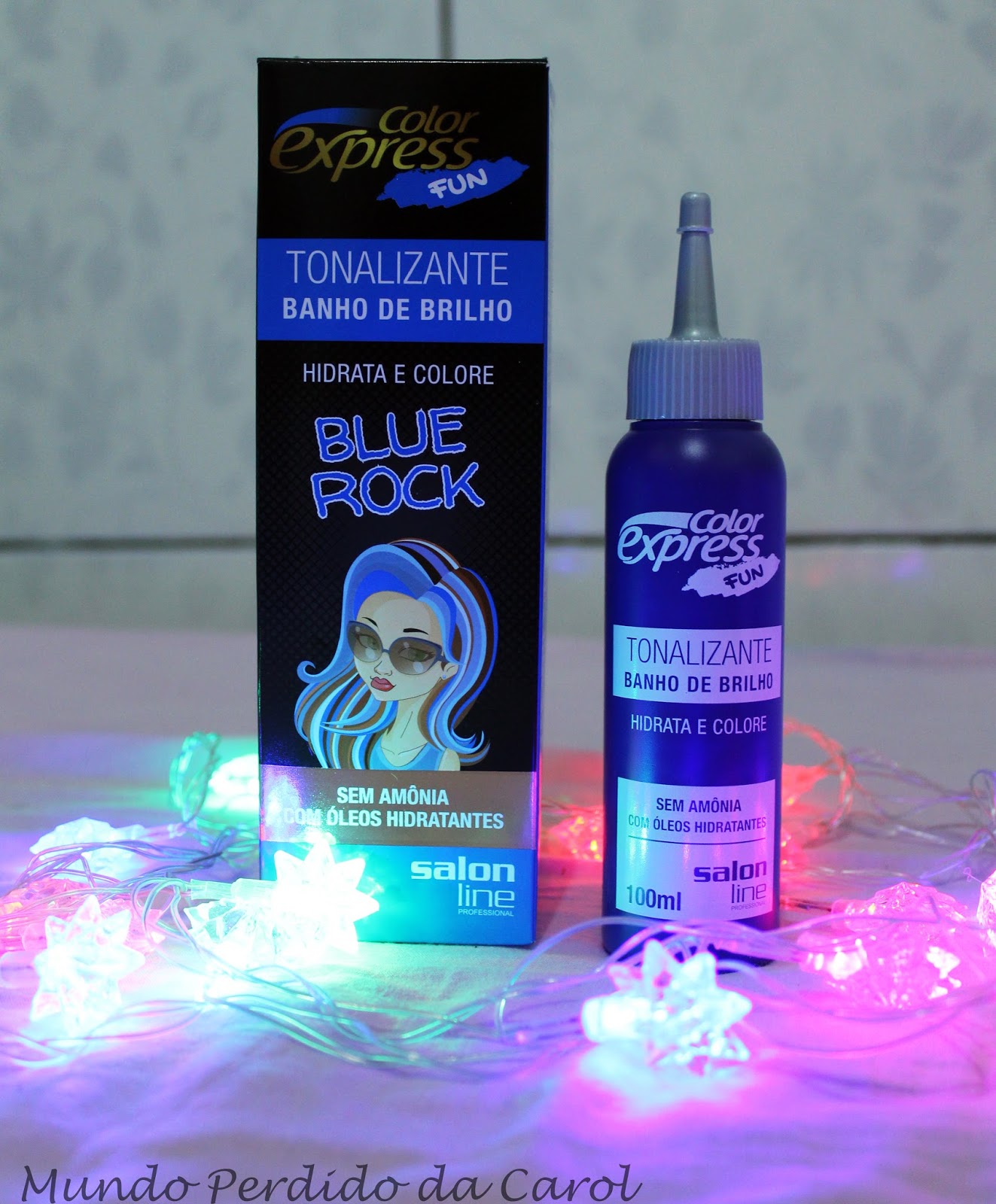 Mundo Perdido da Carol: Resenha: Tonalizante Blue Rock (Salon Line)