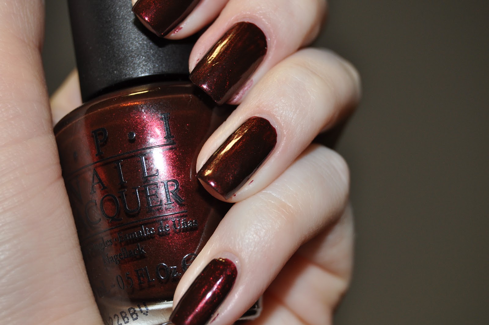 OPI Royal Rajah Ruby Swatches and Review | Abbienail