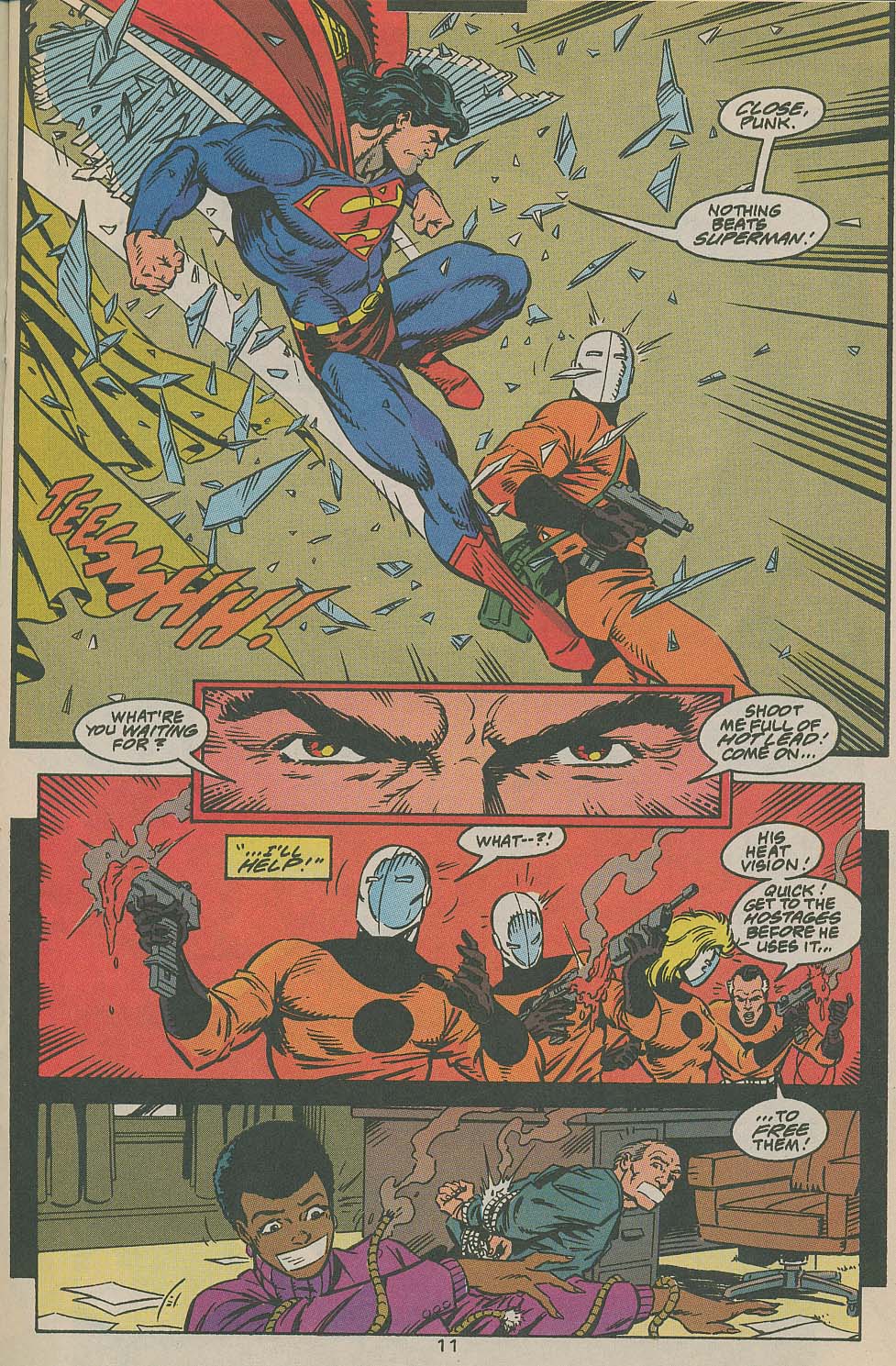 Read online Adventures of Superman (1987) comic - Issue #505 Read online Adventures of Superman (1987) comic - Issue #505