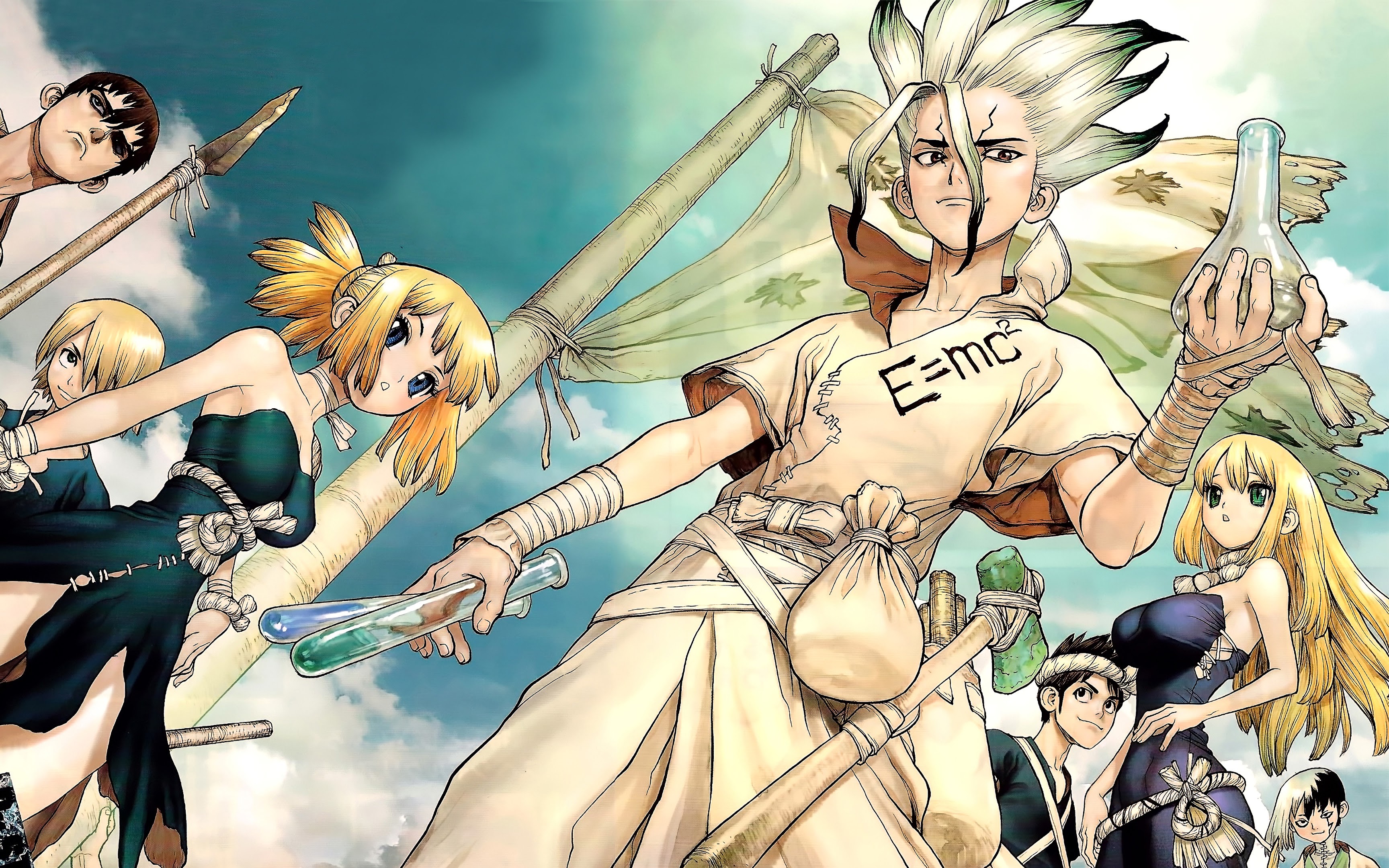 Dr. Stone, Characters, Senku, 4K, #23 Wallpaper PC Desktop