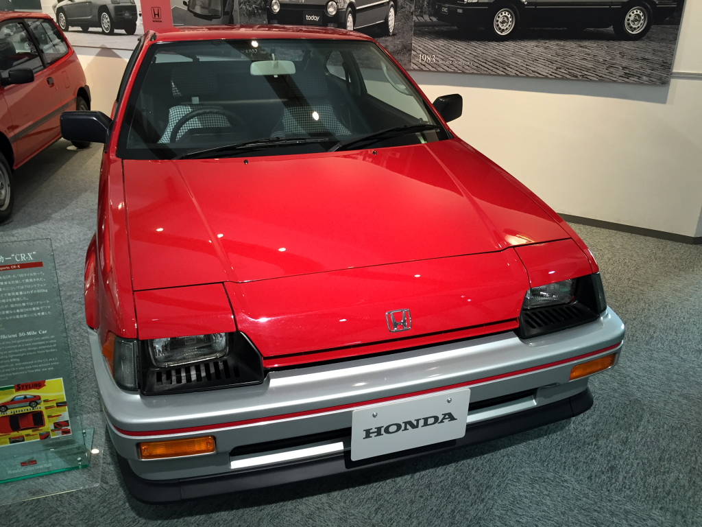 80sHERO: Honda's red (Ballade Sports) CR-X!