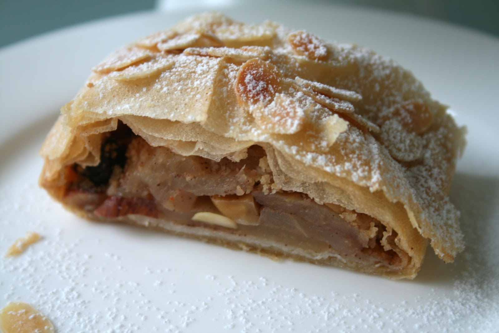 Apfelstrudel met brickdeeg - Hap en Tap