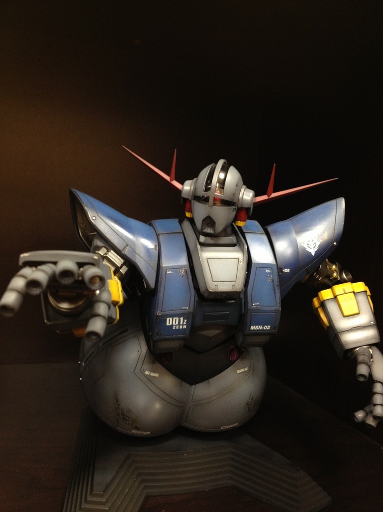 GUNDAM GUY: MG 1/100 MSN-02 Zeong - Customized Build