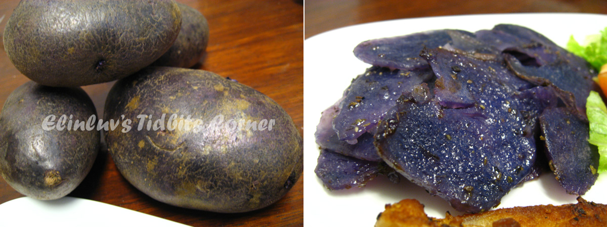 Elinluv's Tidbits Corner: A Simple Meal - Pan Fried Flounder , Purple ...